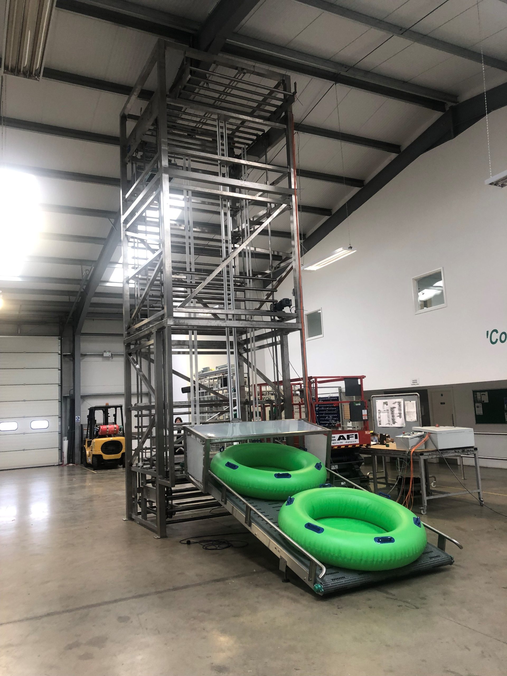 Raft Ride Lift - Our innovative system - Asmech