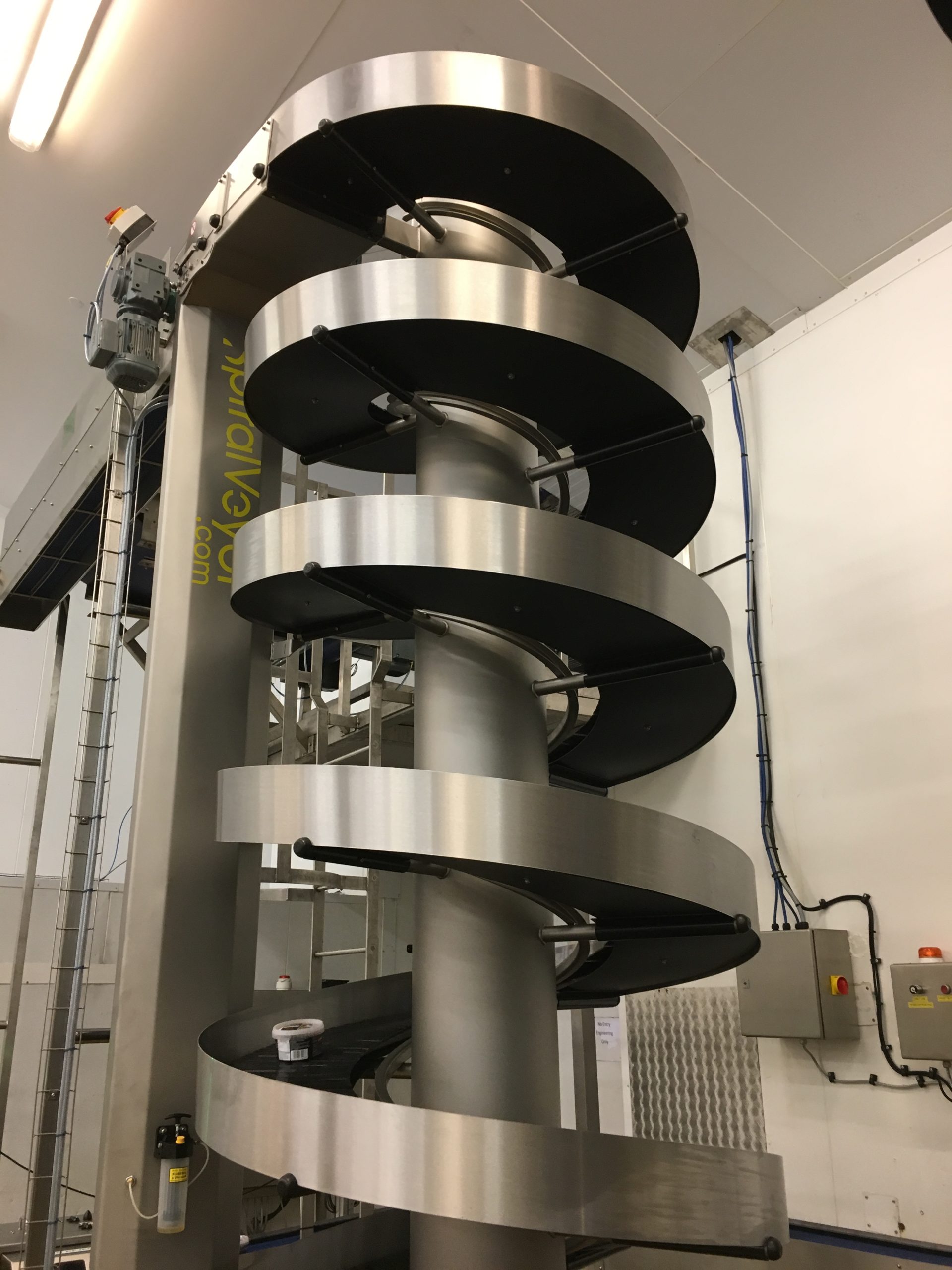 Spiral conveyors reduce storage footprints - Asmech